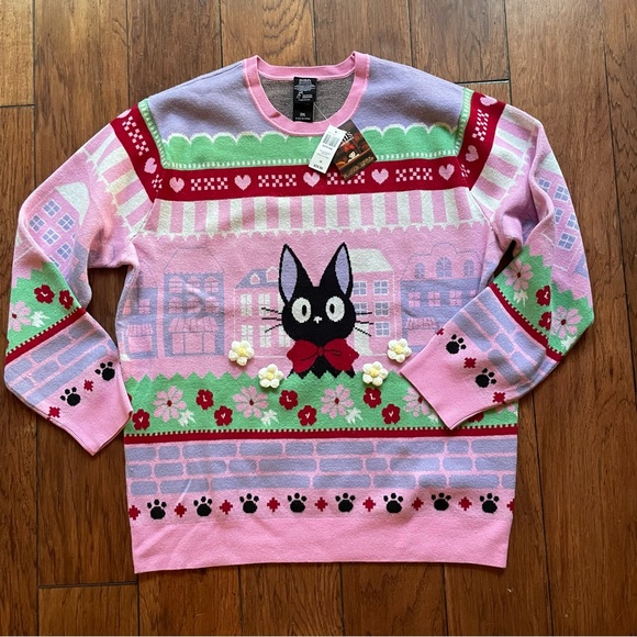 Box Lunch | Sweaters | Studio Ghibli Kikis Delivery Service Jiji Floral ...
